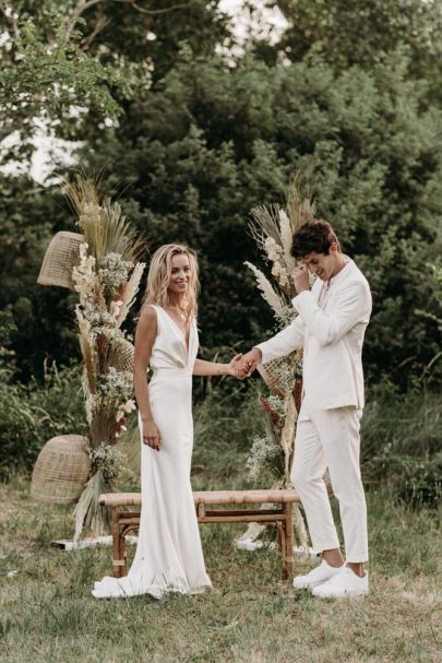 Un mariage nomade chic au Clos de Jac en Provence - la mariee aux pieds nus