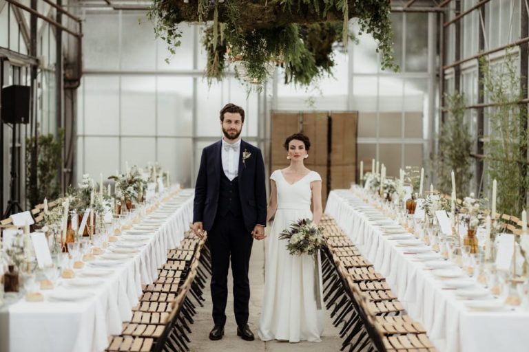 Un mariage végétal sur l'Ile de Ré - la mariee aux pieds nus