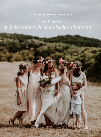 Où trouver de jolies tenues de demoiselles d'honneur
