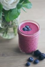 Recette : Un smoothie aux fruits rouges
